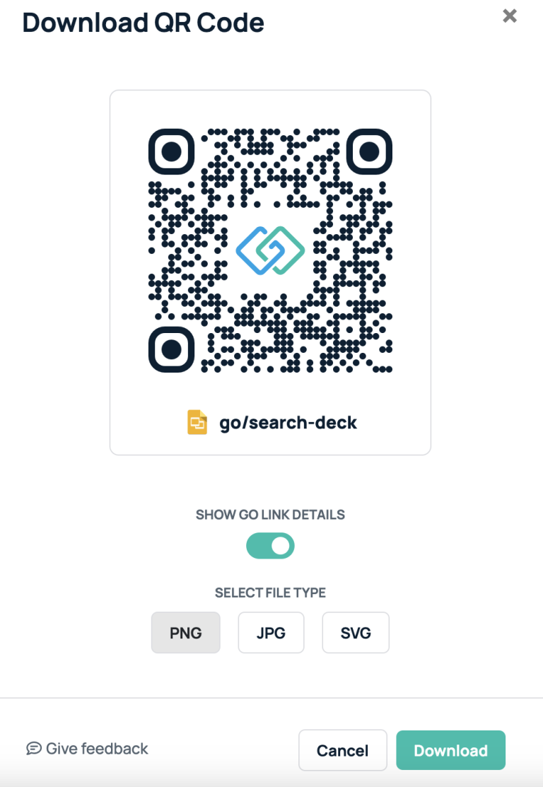 The GoLinks® Help Center - Creating GoLinks QR Codes